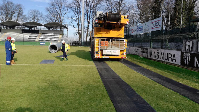 Double-Sided 3’ x 8’ Ground Protection Mats - PrimaMat